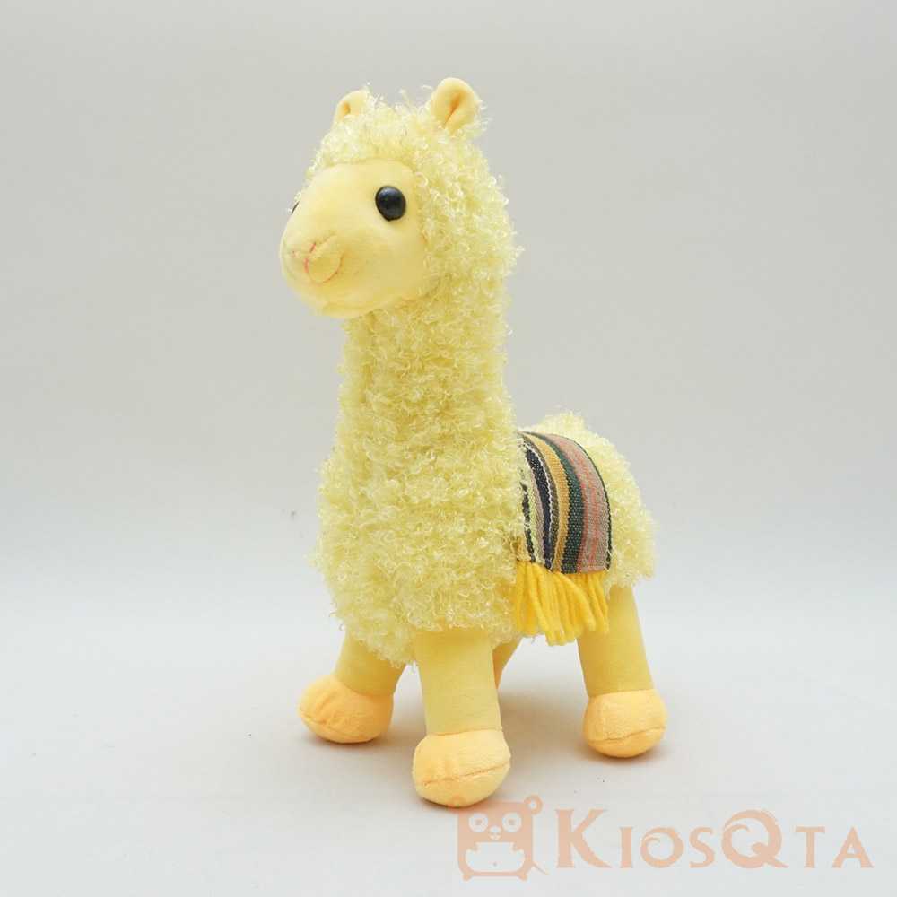 Jual boneka llama ilama unta kuning medium | Jakmall.com