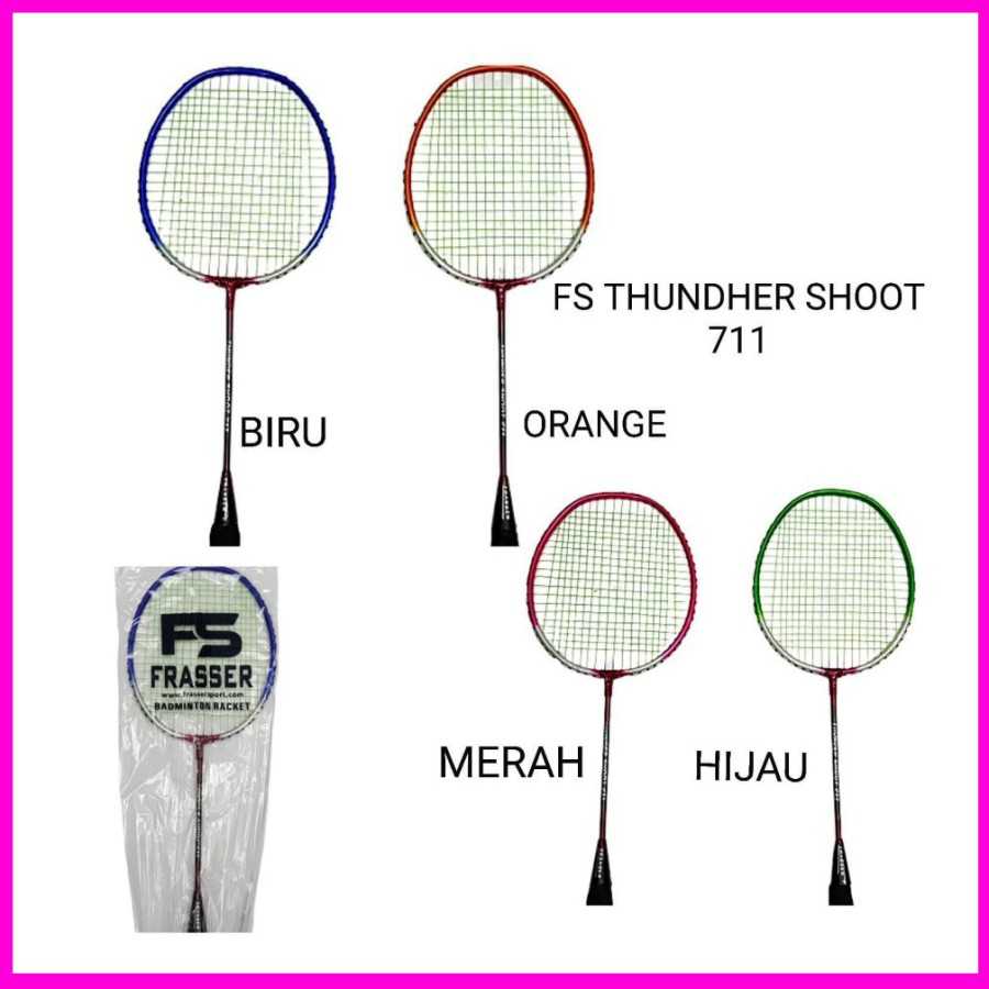 Jual Raket Badminton Bulutangkis Frasser Thunder Shoot Raket