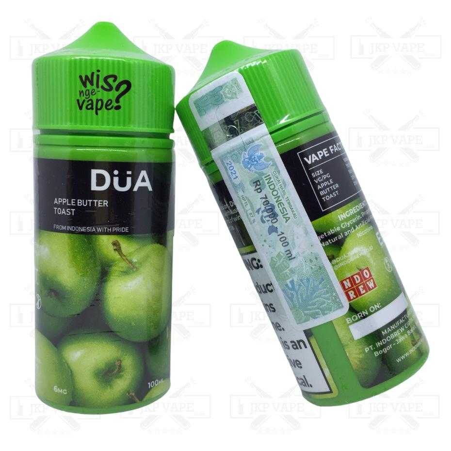Jual DUA Apple Butter Toast 100ml - Liquid Vape Freebase | Jakmall.com