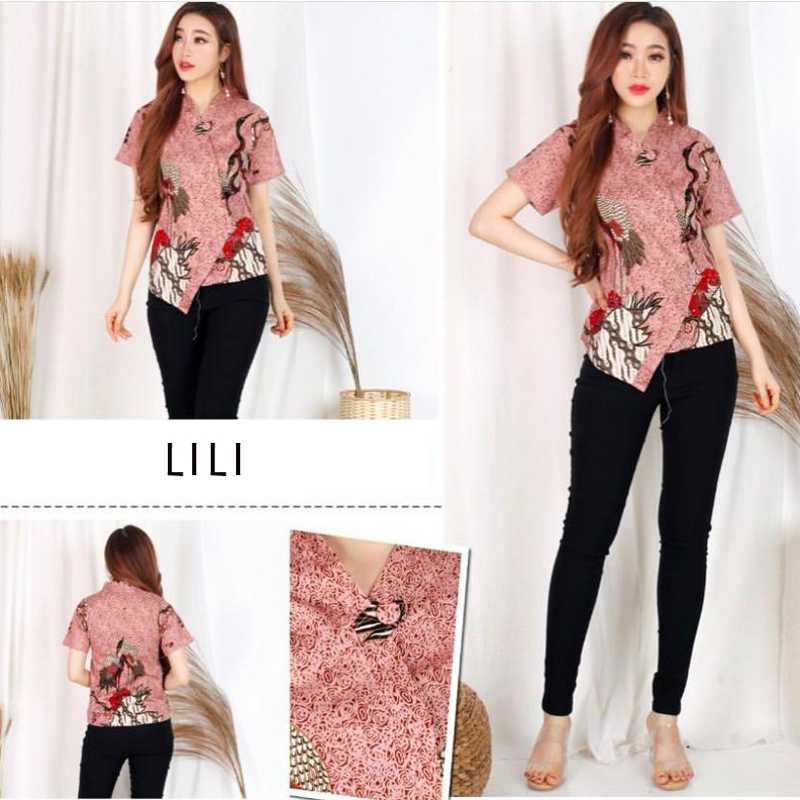 Jual ATASAN BATIK WANITA / BATIK MODERN / BATIK COUPLE / BATIK