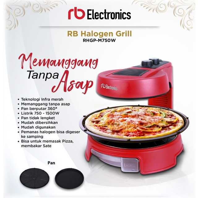 Jual RB BBQ Halogen Grill [BBQ Tanpa Asap] | Jakmall.com