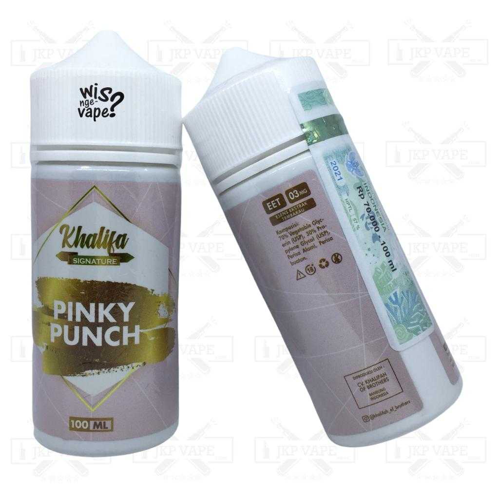 Jual Khalifa Signature Pinky Punch 100ML - Liquid Freebase Vape