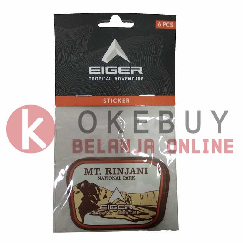 Jual Eiger Stiker Motor 910005037 Rinjani National Park Sticker