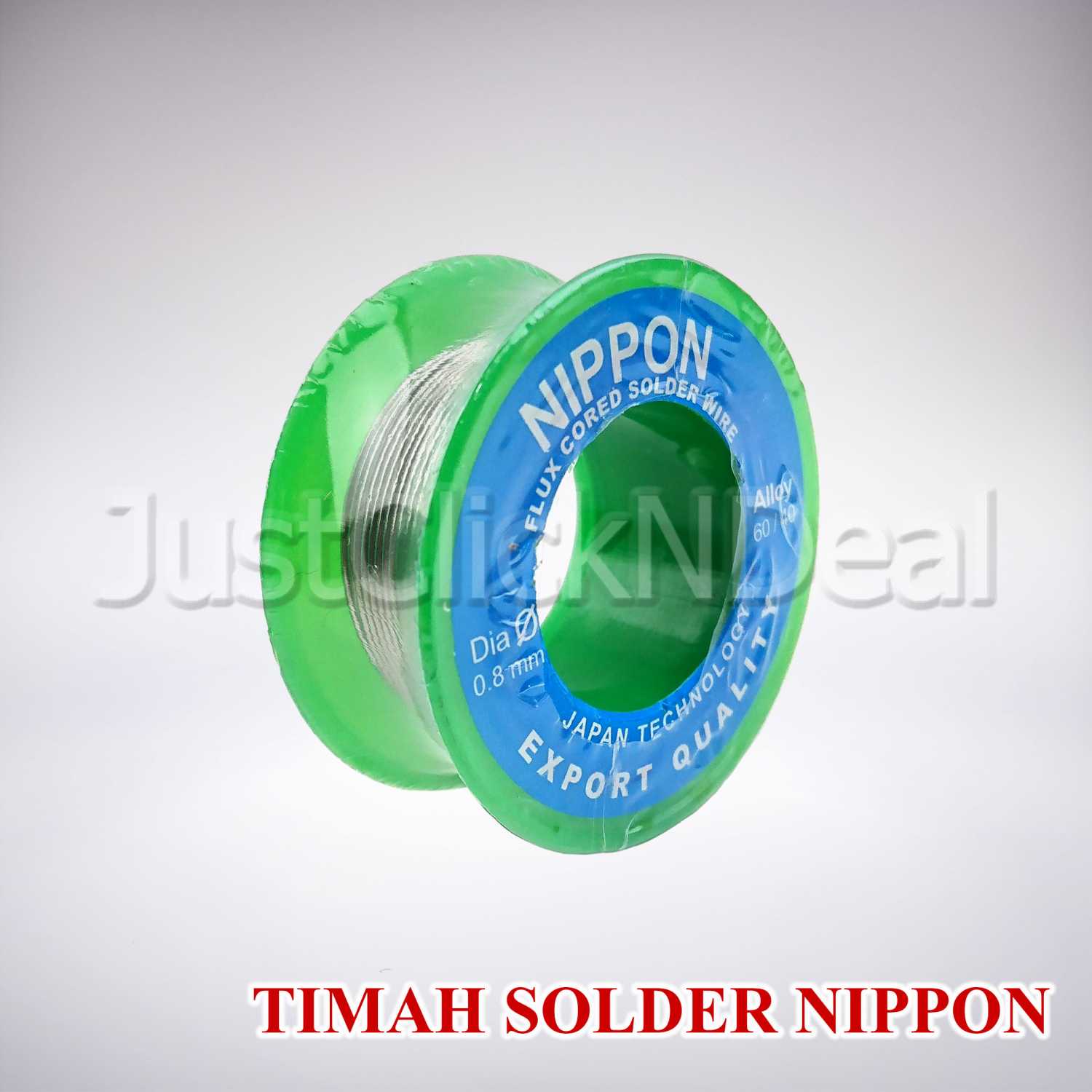 Jual TImah Solder Nippon 0.8 mm 10 m | Jakmall.com