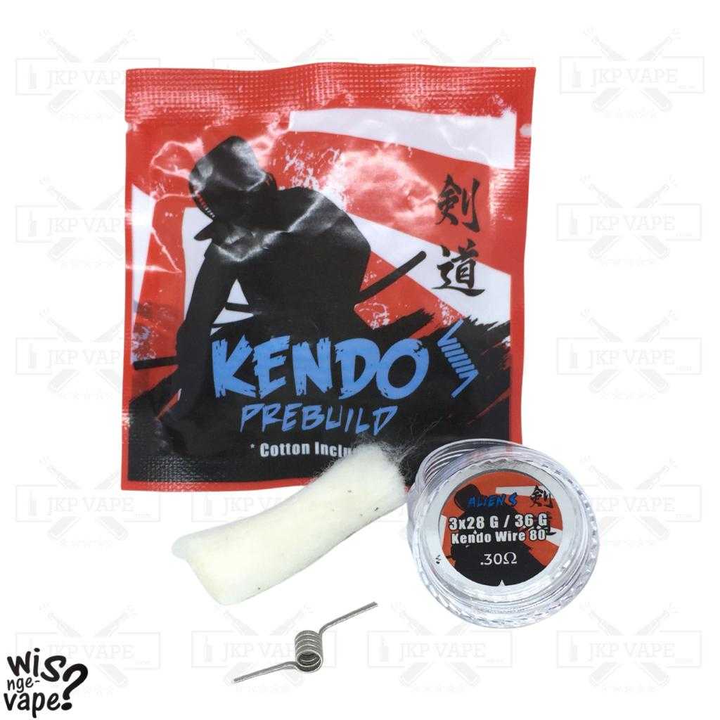 Jual Kendo Prebuild Coil Alien S 3x28G Authentic | Jakmall.com