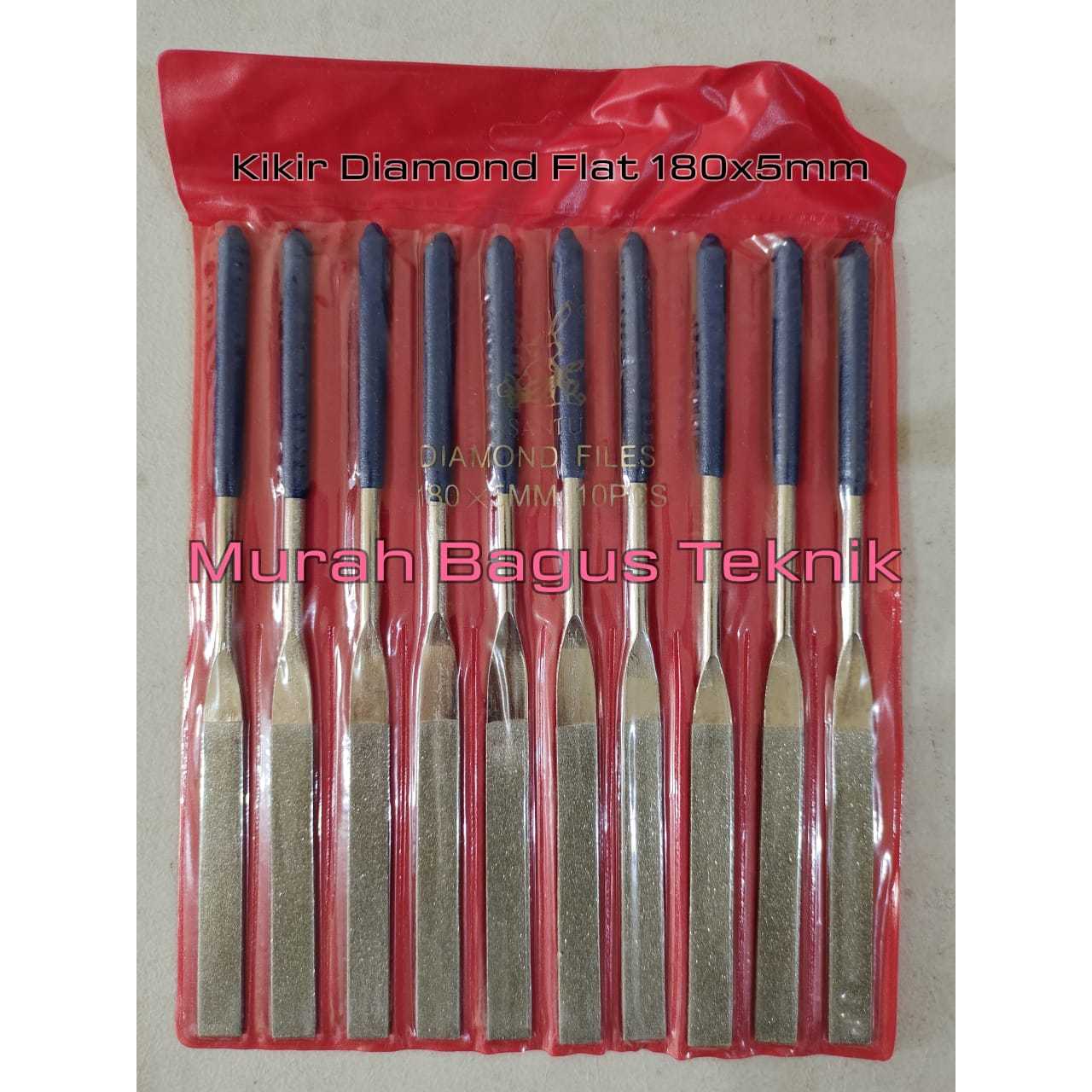 Jual Kikir Diamond Model Flat 180mm x 5mm | Jakmall.com