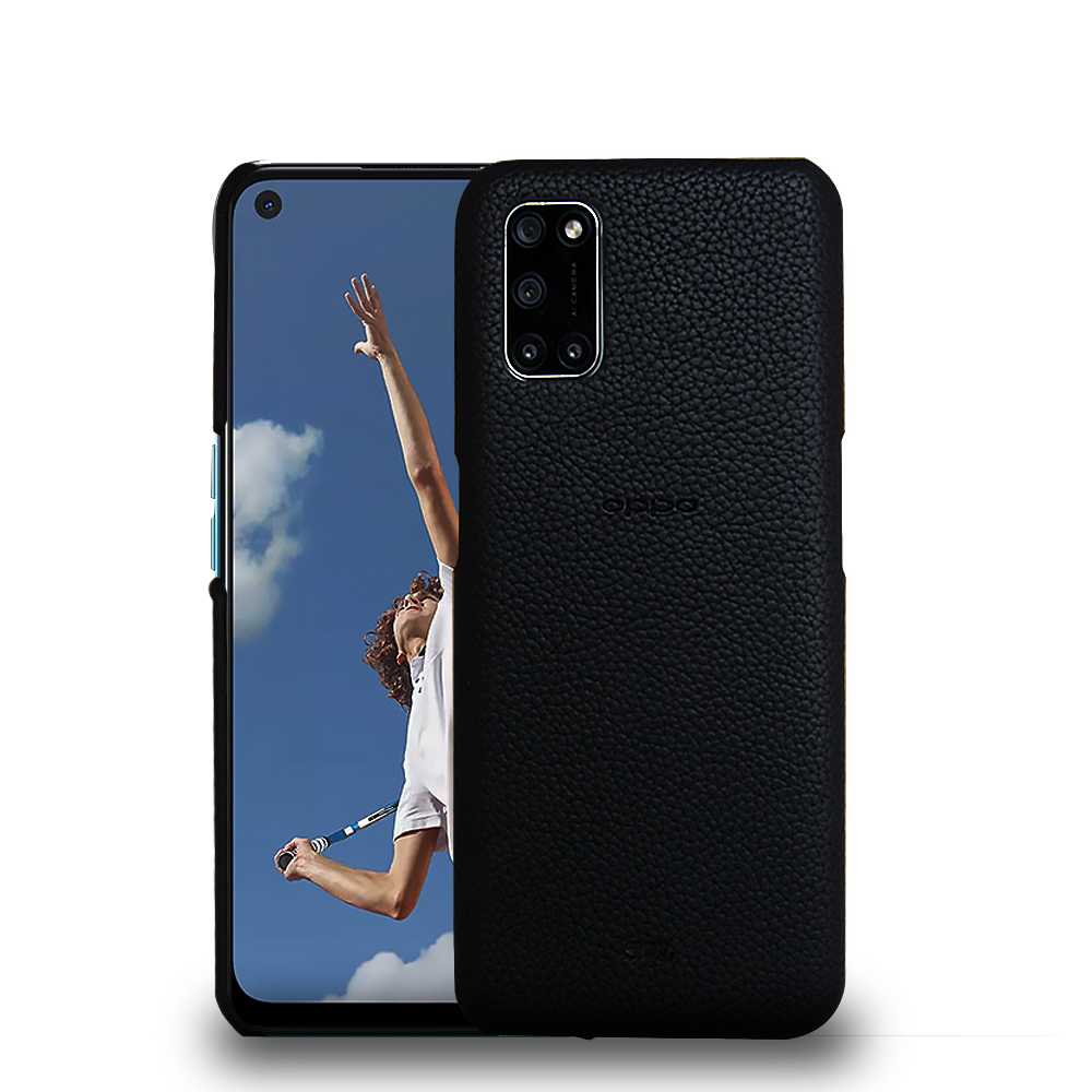 Jual Oppo A52 Hardcase SVL Vintage Leather Case SLIM Casing Kulit