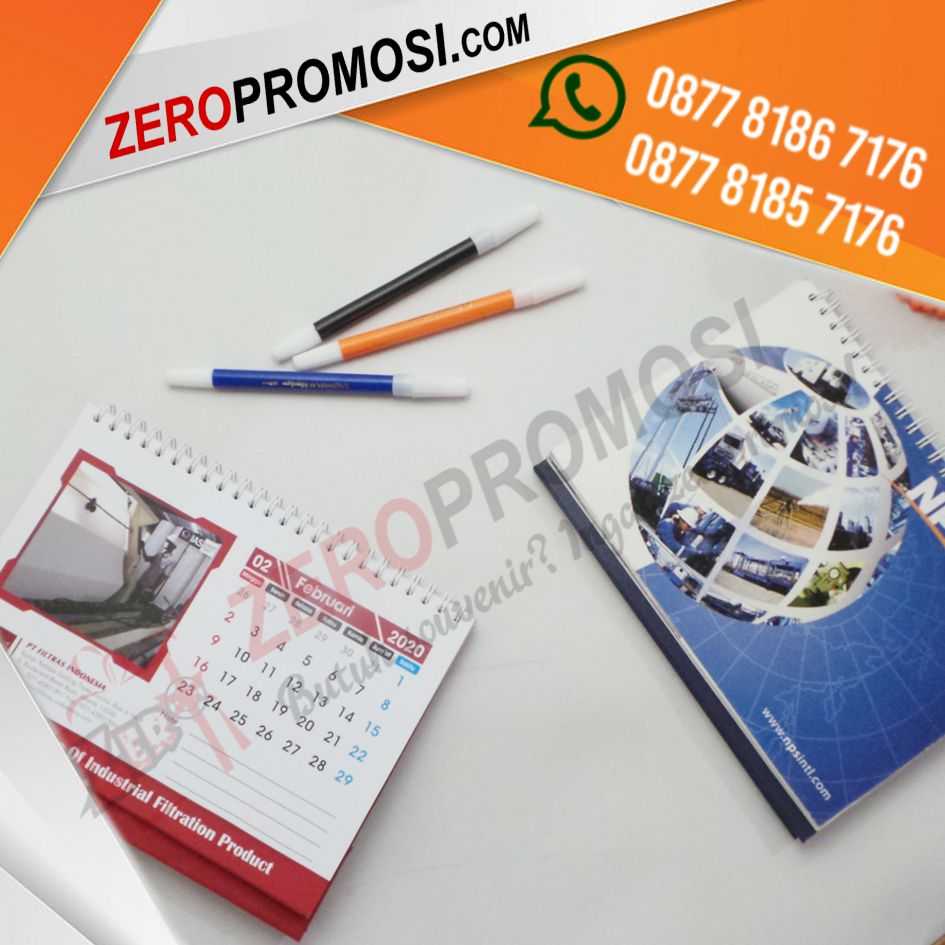 Jual Souvenir Kalender Meja Kalender Duduk Landscape Custom