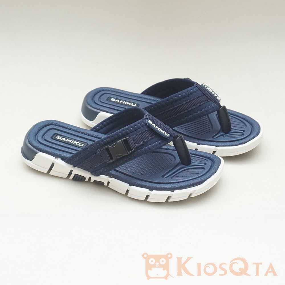 Jual sandal anak biru navy sahiku (homyped ardiles carvil) GS601