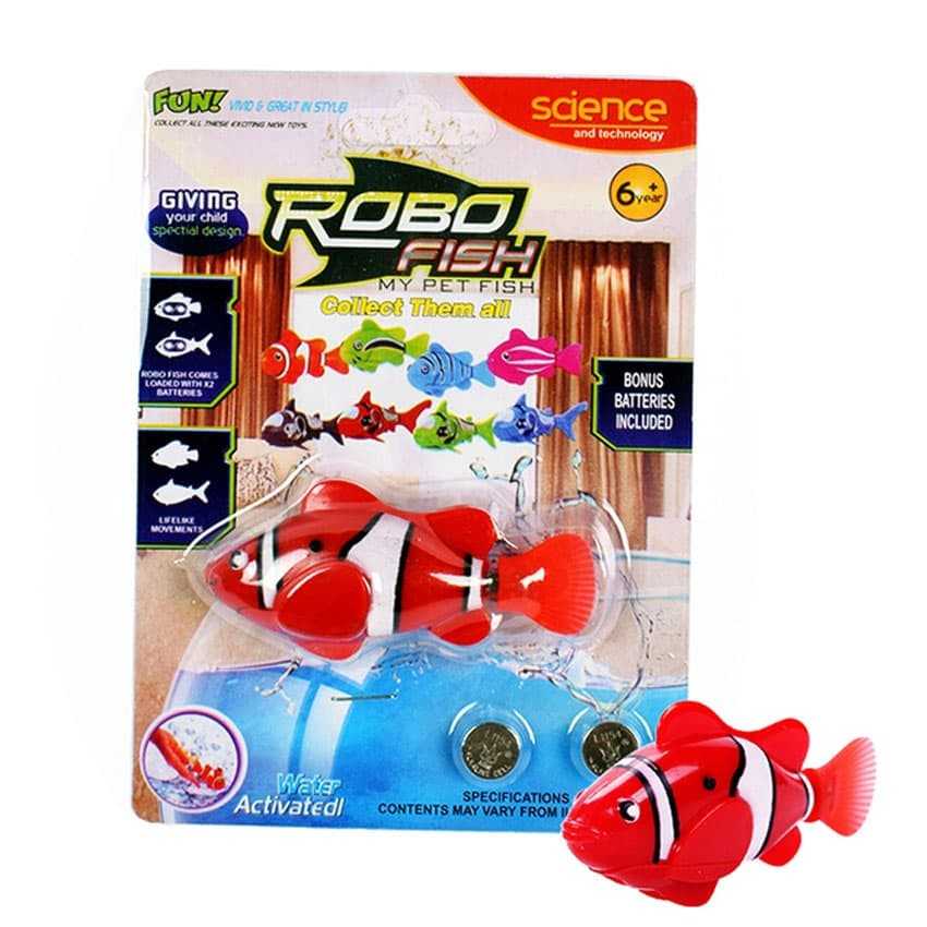Ikan Robot Mainan - Homecare24