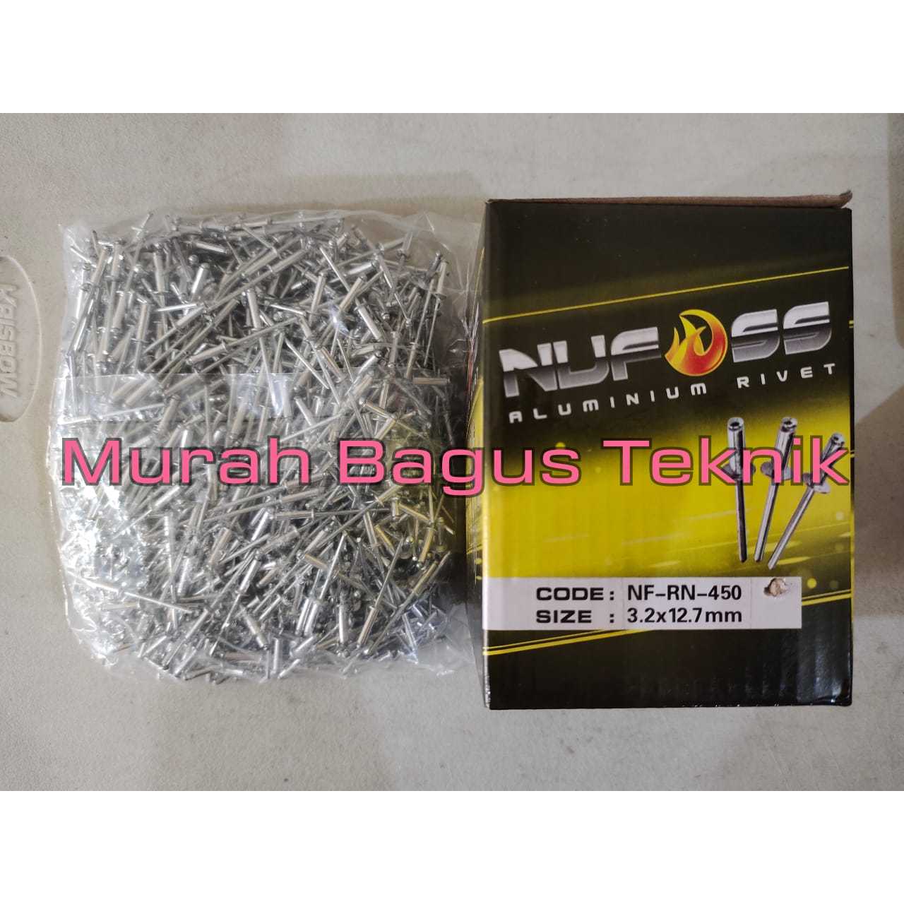 Jual Paku Rivet Nut 3.2mm x 12.7mm | Jakmall.com