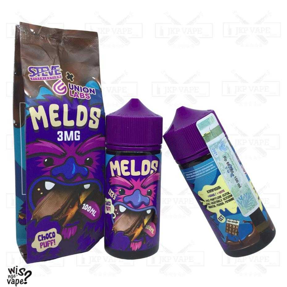 Jual Melds Choco Puff 100ML - Liquid Freebase Vape | Jakmall.com
