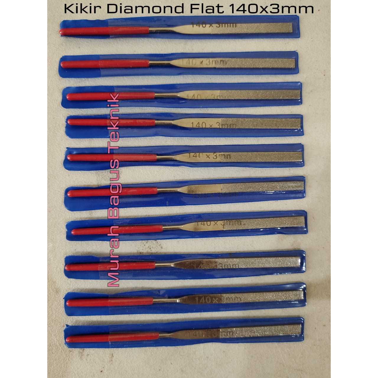 Jual Kikir Diamond Model Flat 140mm x 3mm | Jakmall.com