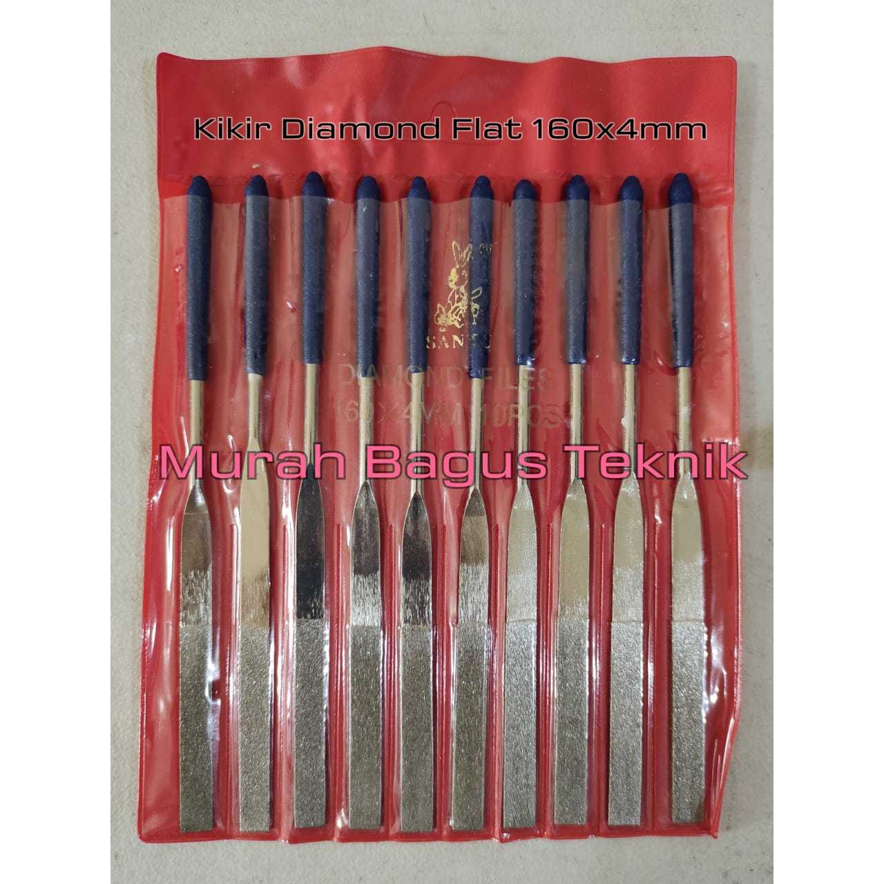 Jual Kikir Diamond Model Flat 160mm x 4mm | Jakmall.com