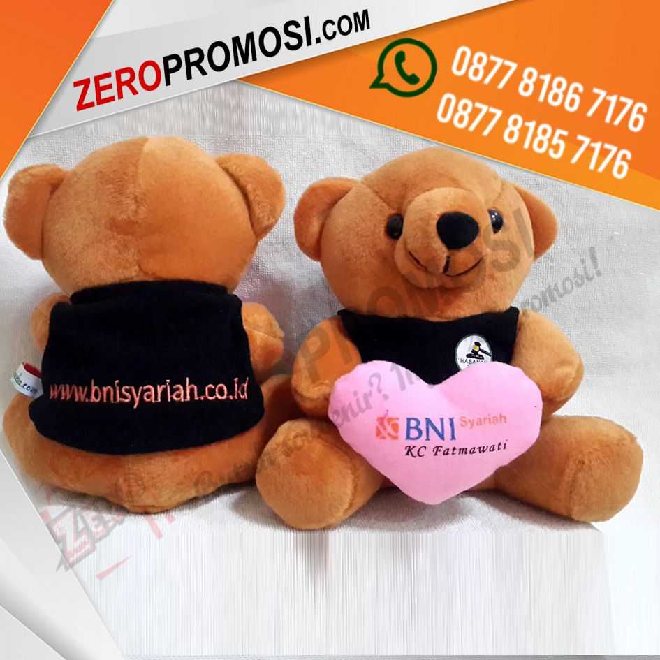 Jual Souvenir Promosi Boneka 10inch Boneka Maskot Custom Logo