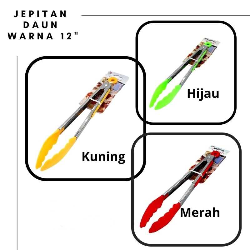 Jual Capitan Masak Jepitan Daun Warna 12" | Jakmall.com