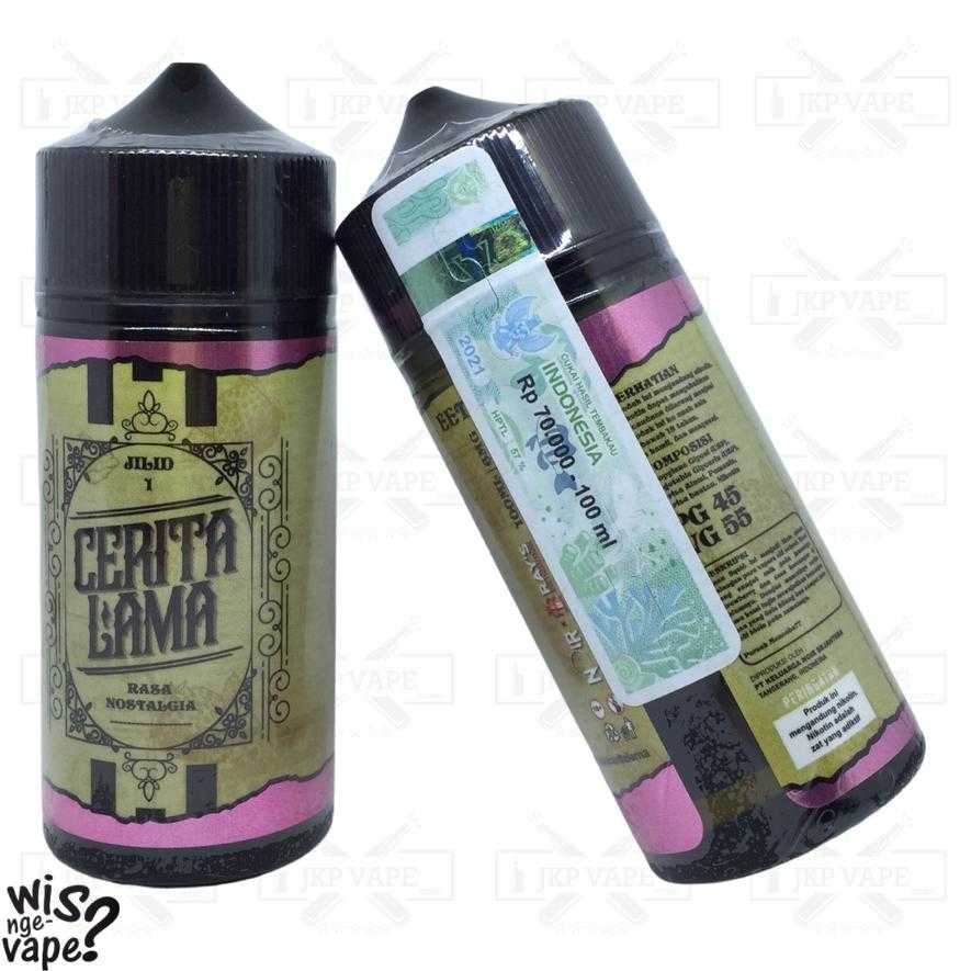 Jual Cerita Lama Rasa Nostalgia 100ML - Liquid Freebase Vape