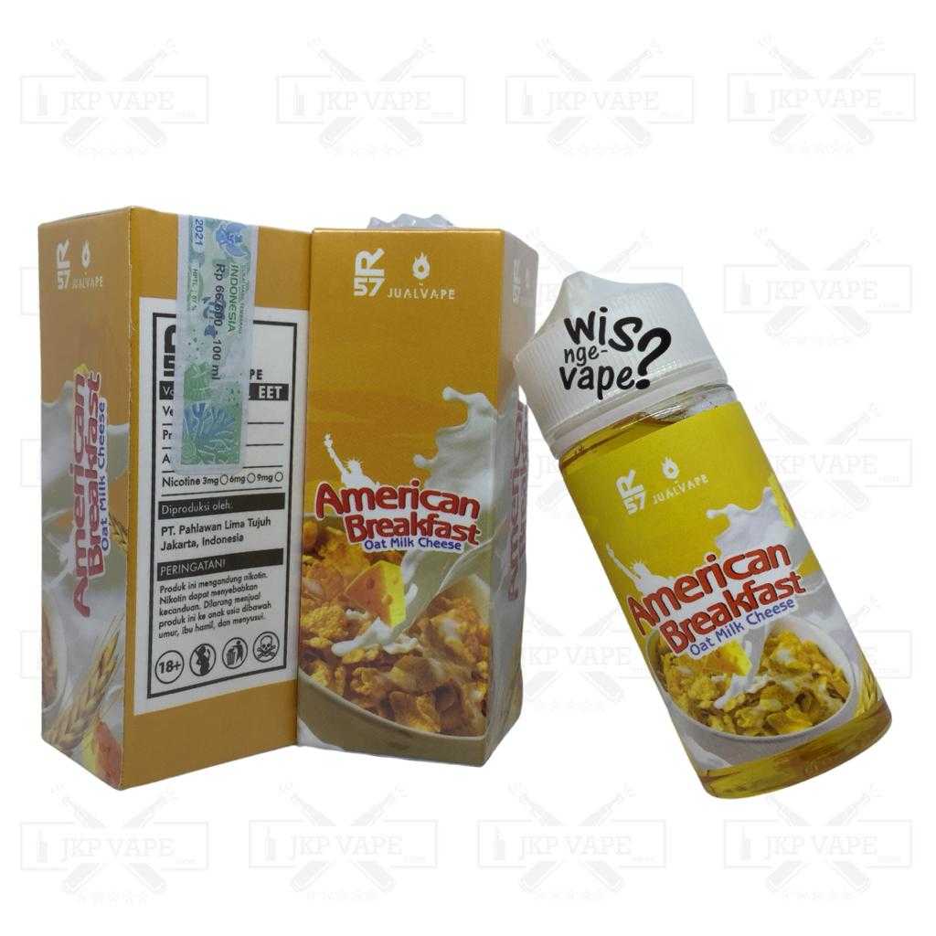 Jual American Breakfast v4 Oat Milk Cheese 100ml - Liquid Vape