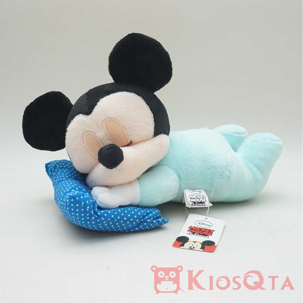 Jual Boneka baby mickey mouse lying sleepy original disney