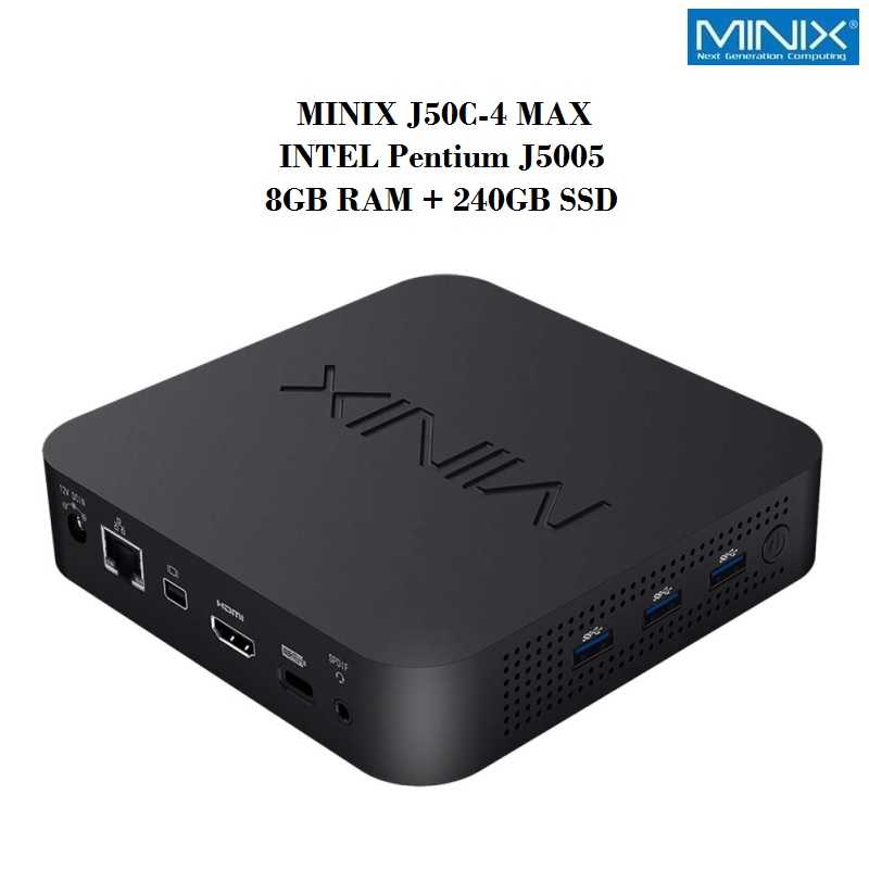 Jual MINIX NEO J50C-4 MAX - Mini PC Win 10 - Intel J5005 RAM 8GB