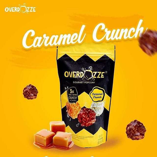 Jual Overdozze Caramel Crunch Pop Corn Pack Makanan Ringan