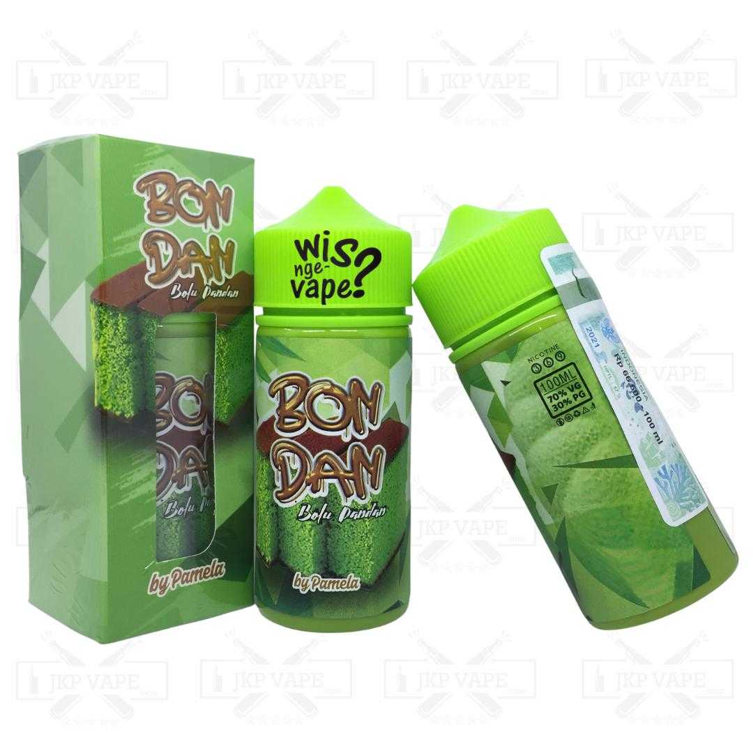 Jual Bondan Bolu Pandan 100ML - Liquid Freebase Vape | Jakmall.com