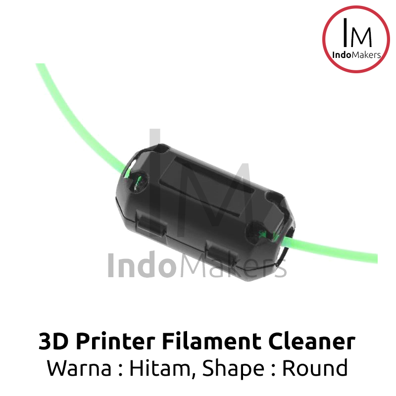 Jual 3D Printer Filament Cleaner Round - Hitam | Jakmall.com