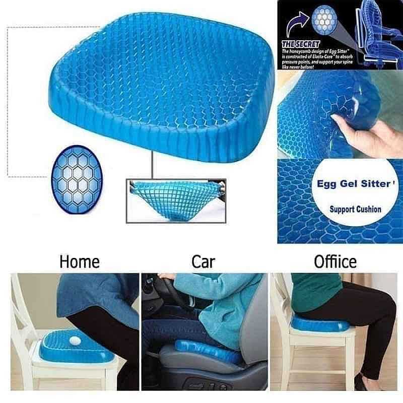 Jual Bantal Alas Duduk Silikon Gel Empuk Kualitas Premium Egg