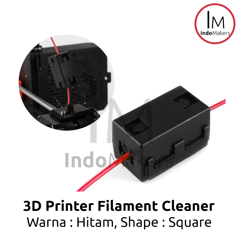 Jual 3D Printer Filament Cleaner Square - Hitam | Jakmall.com