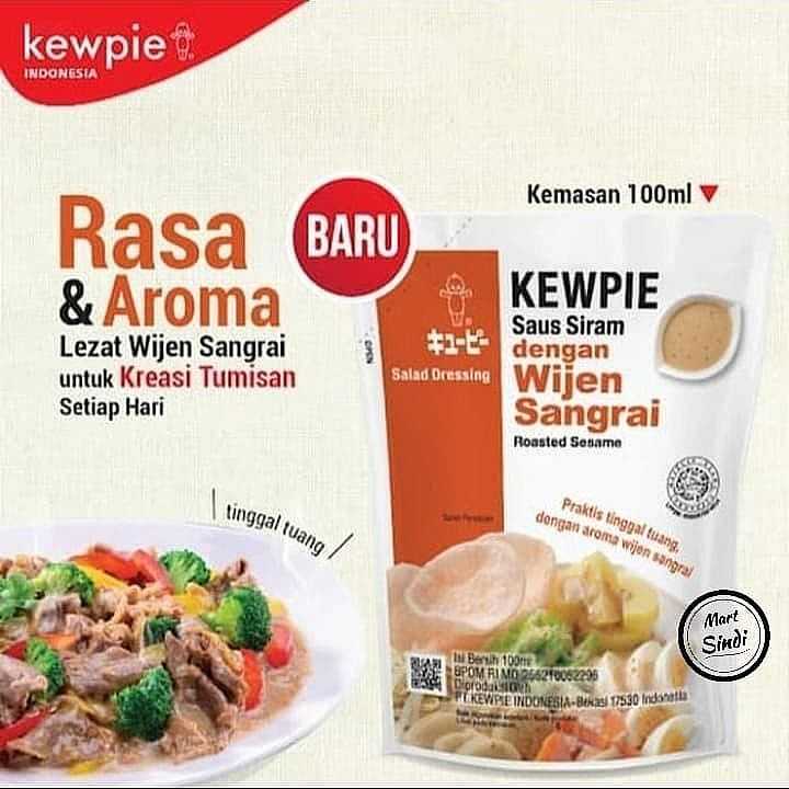 Jual Kewpie Wijen Sangrai 100 Ml Salad Dressing 100 Gr Saus