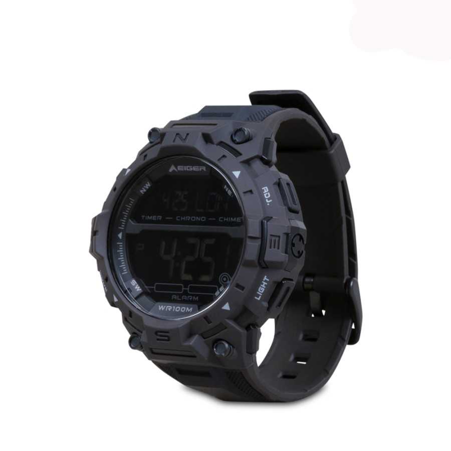 Jual Eiger Jam Tangan Digital 910005088 Glastonbury Watch - Black