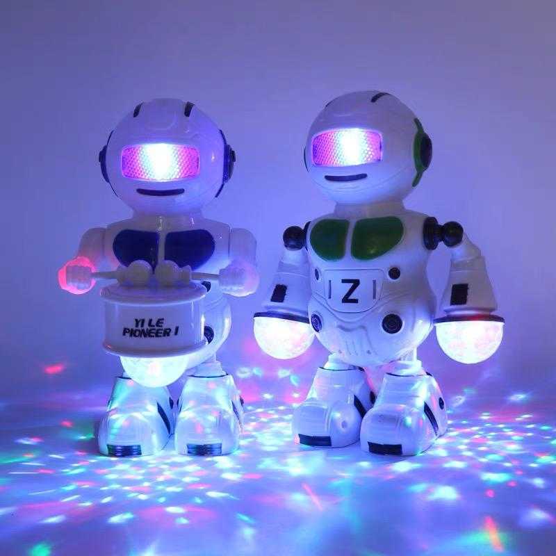 Jual MAINAN ROBOT DANCING MUSIC LIGHTING COOL DANCE ROBOT
