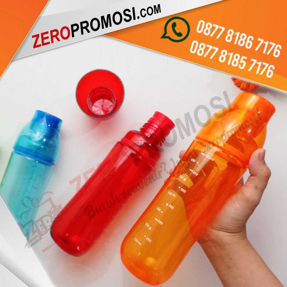 Jual Souvenir Botol Minum Plastik Tumbler Tracker WB-106 Cetak