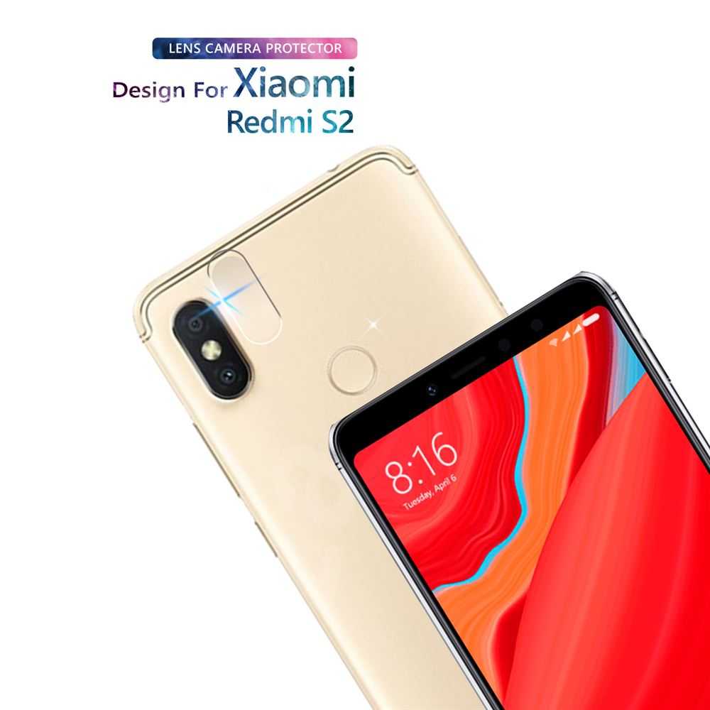 Jual Tempered Glass Camera Xiaomi Redmi S2 Full Cover Premium