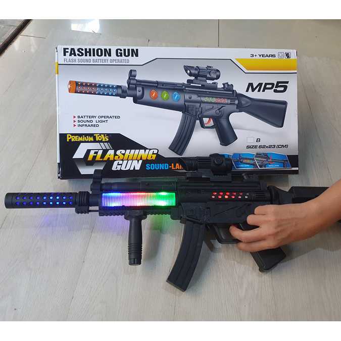 Jual MAINAN PISTOL SENAPAN LARAS PANJANG MP5 62 CM | Jakmall.com