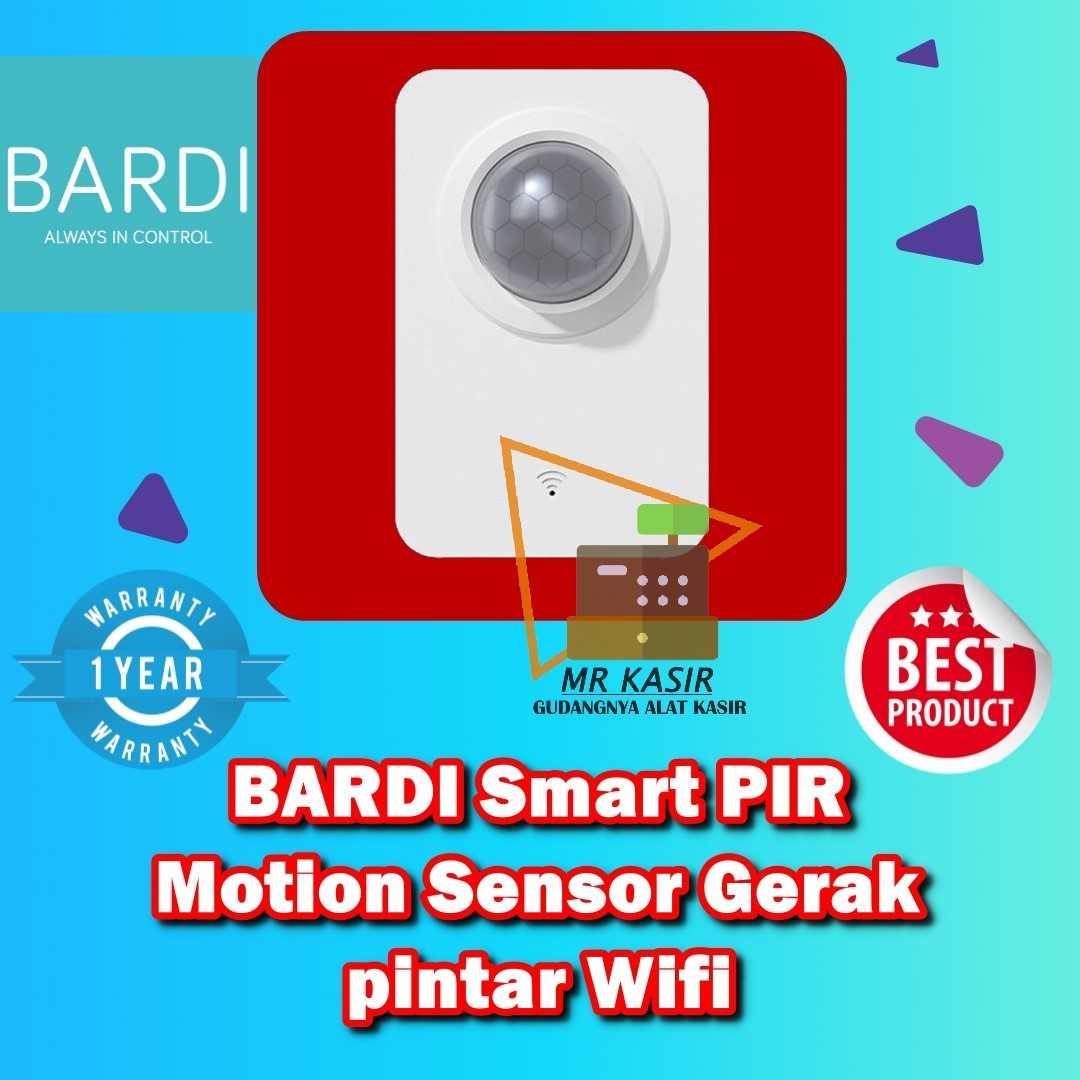 Jual BARDI Smart PIR Motion Sensor Gerak pintar Wifi Garansi