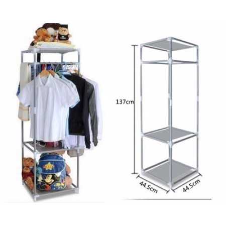 Jual Rak Susun 3 Serbaguna Rak Gantung Besi Multifungsi Baju