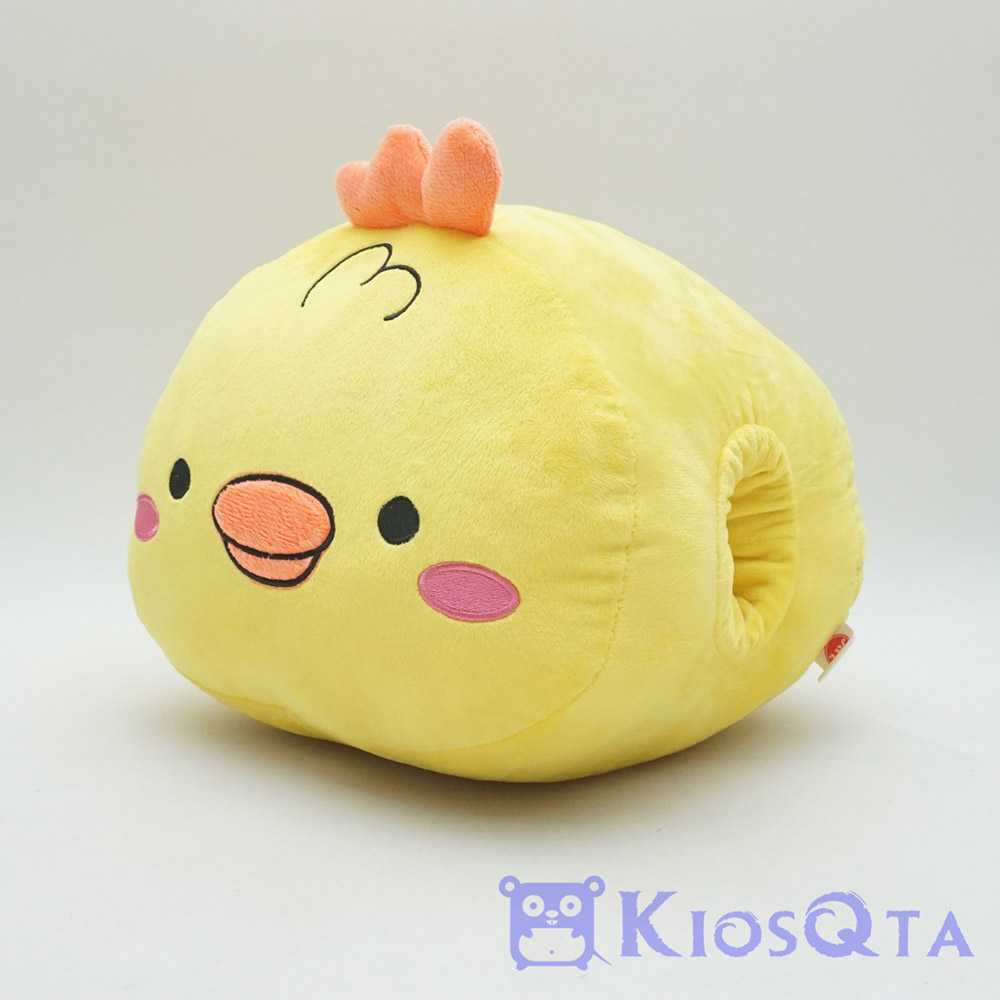 Jual bantal ayam kuning peluk handcover bisa masuk tangan