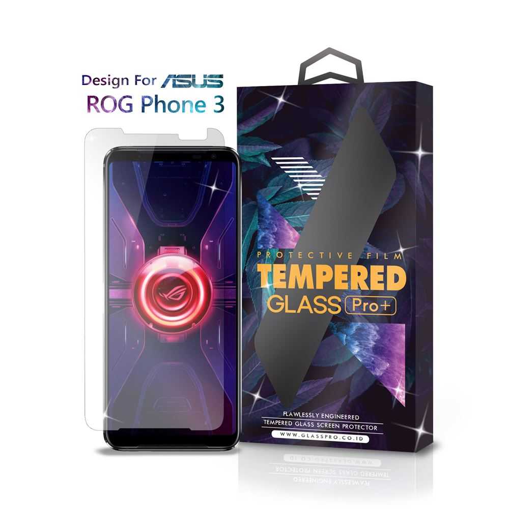 Jual Tempered Glass Asus ROG Phone 3 Clear Transparan - Premium
