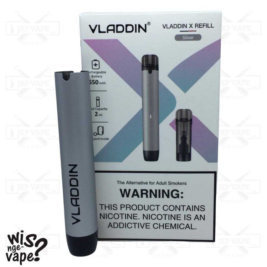 Jual Vladdin X Pod 550 mAh Authentic - Pod Kit Vape | Jakmall.com