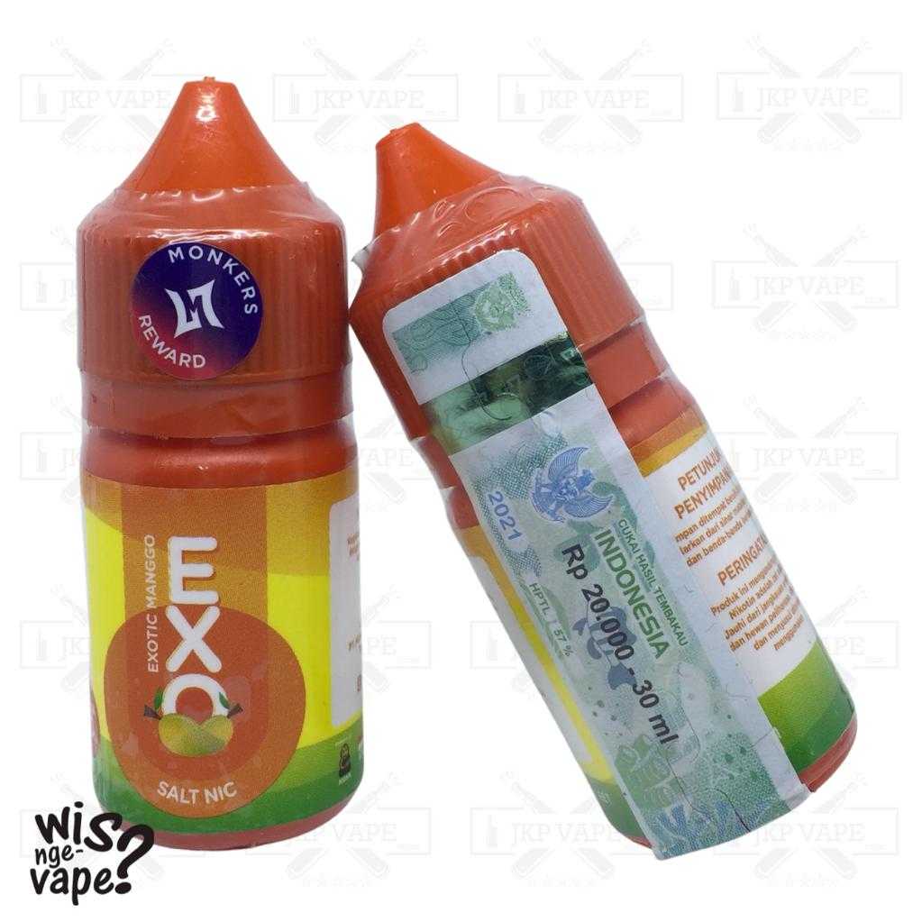 Jual EXO MANGO SALT NIC 30ML - PREMIUM LIQUID VAPE BY MONK