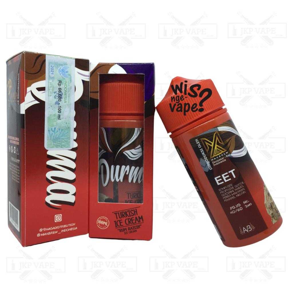 Jual Durma Turkish Ice Cream 100ml - Liquid Vape Freebase