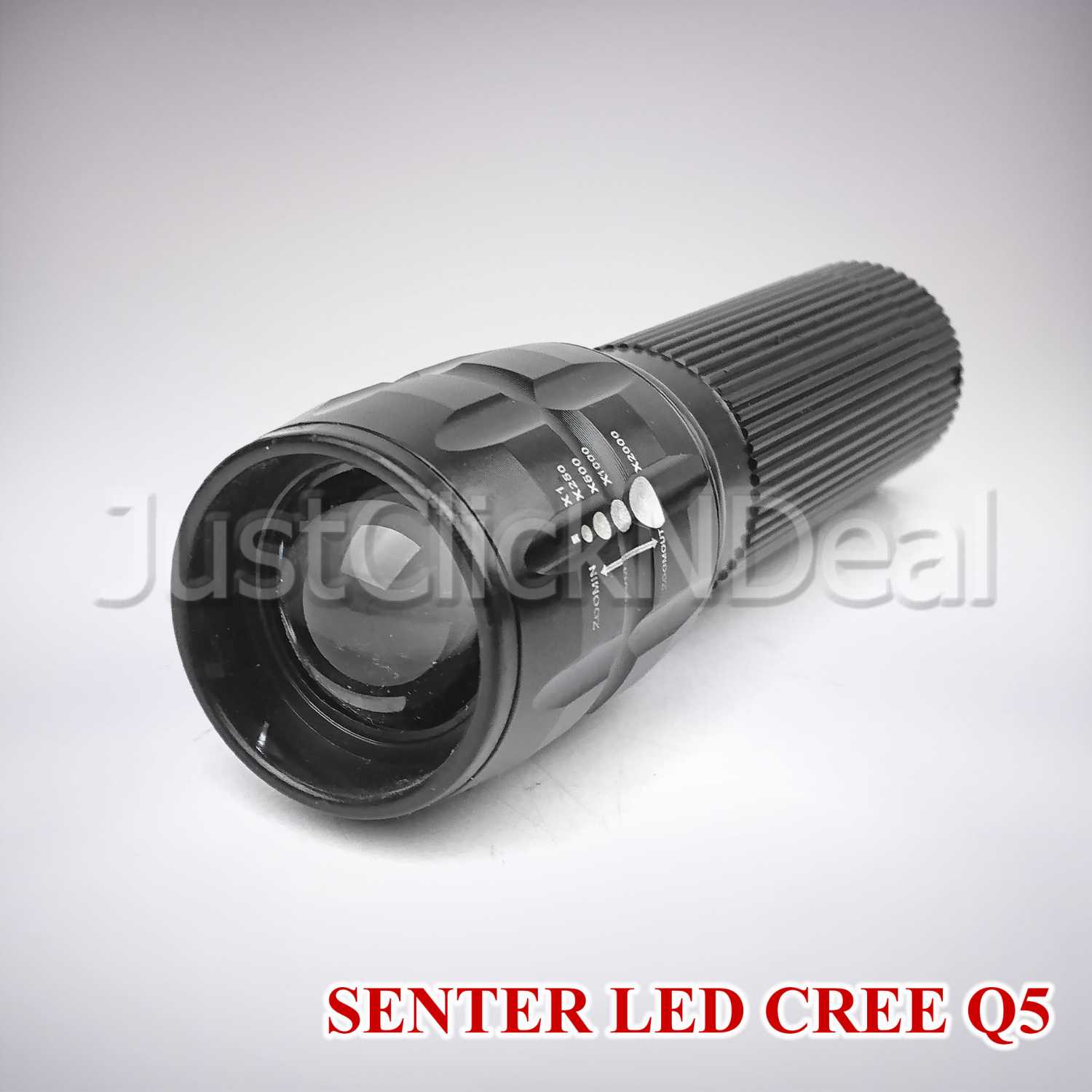 Jual Senter LED Flashlight Cree Q5 2000 Lumens | Jakmall.com