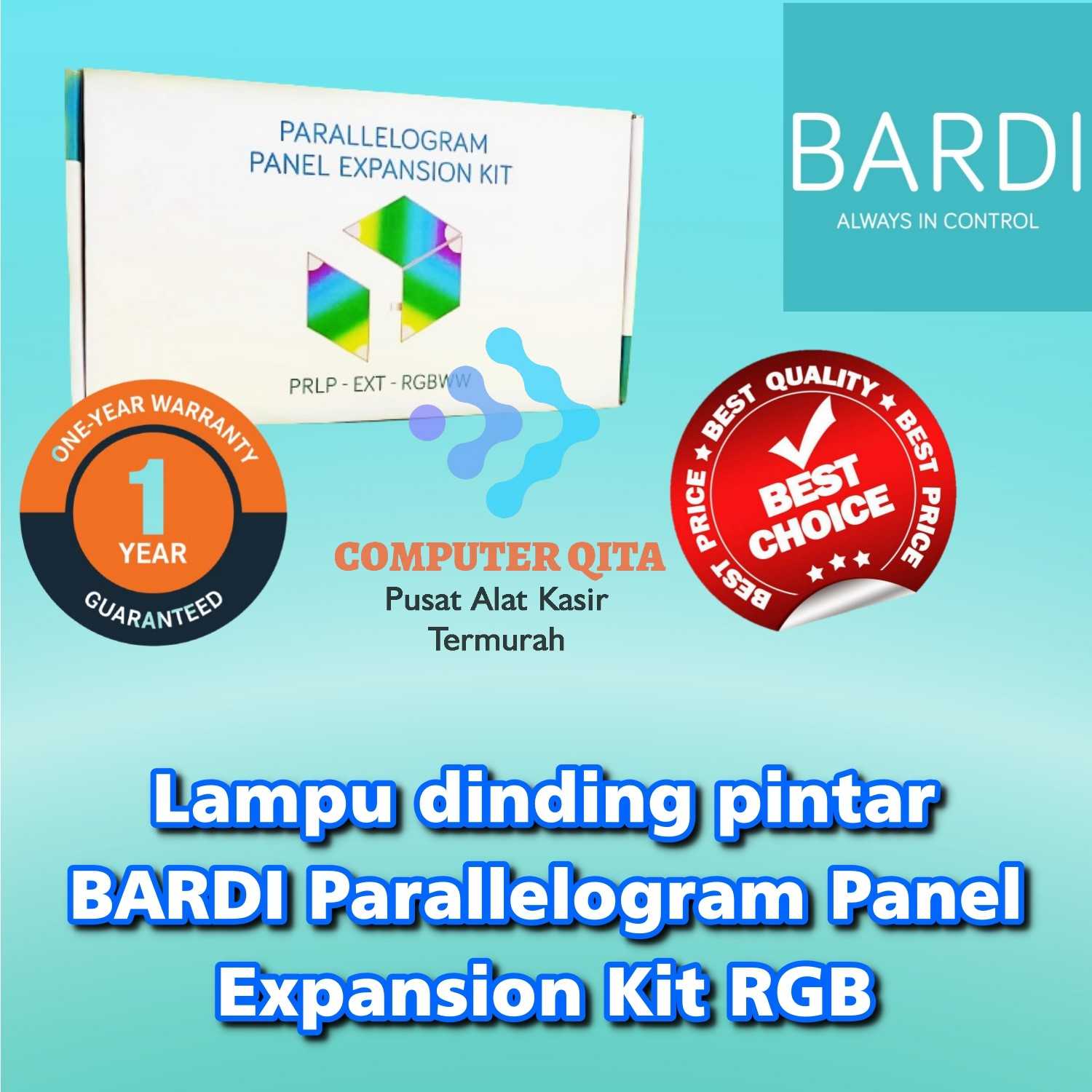 Jual Lampu dinding pintar BARDI Parallelogram Panel Expansion