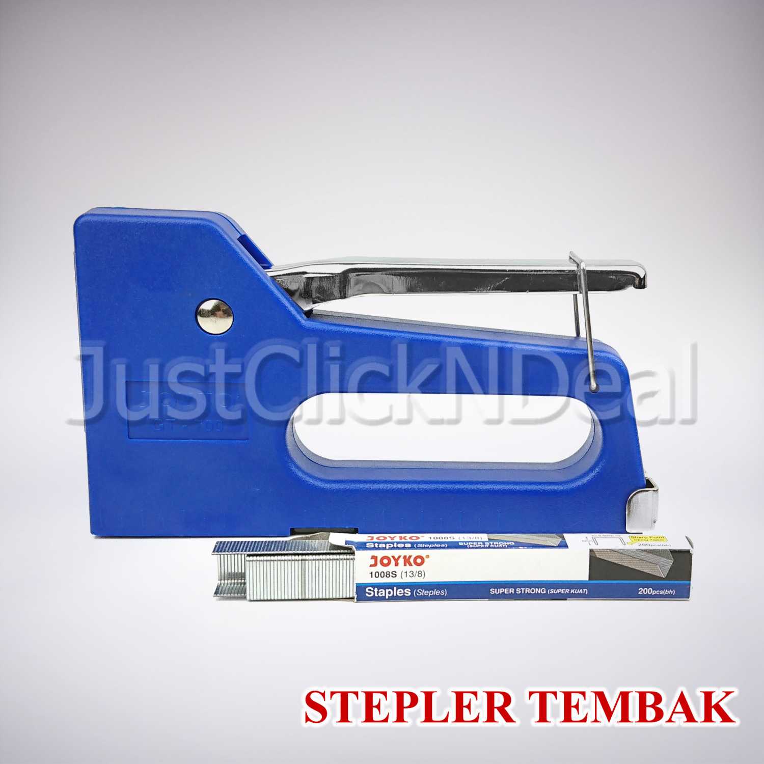 Jual Stepler Tembak Joyco GT-700 Gun Tracker Staples Stapler Kayu