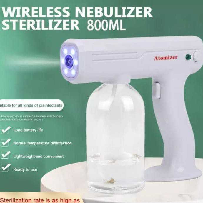Jual Nano Spray Gun Disinfectant Fogging Sterilizer Portable
