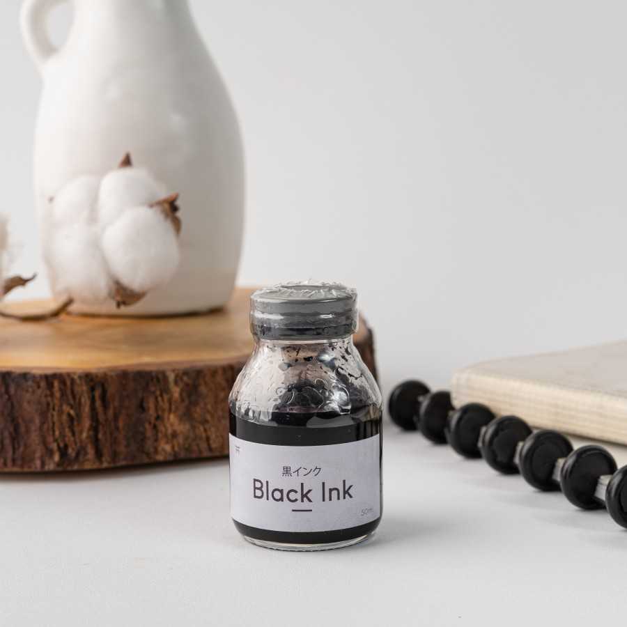 Jual UCHII Fountain Pen Ink Black Refill | Tinta Pena Cair Isi