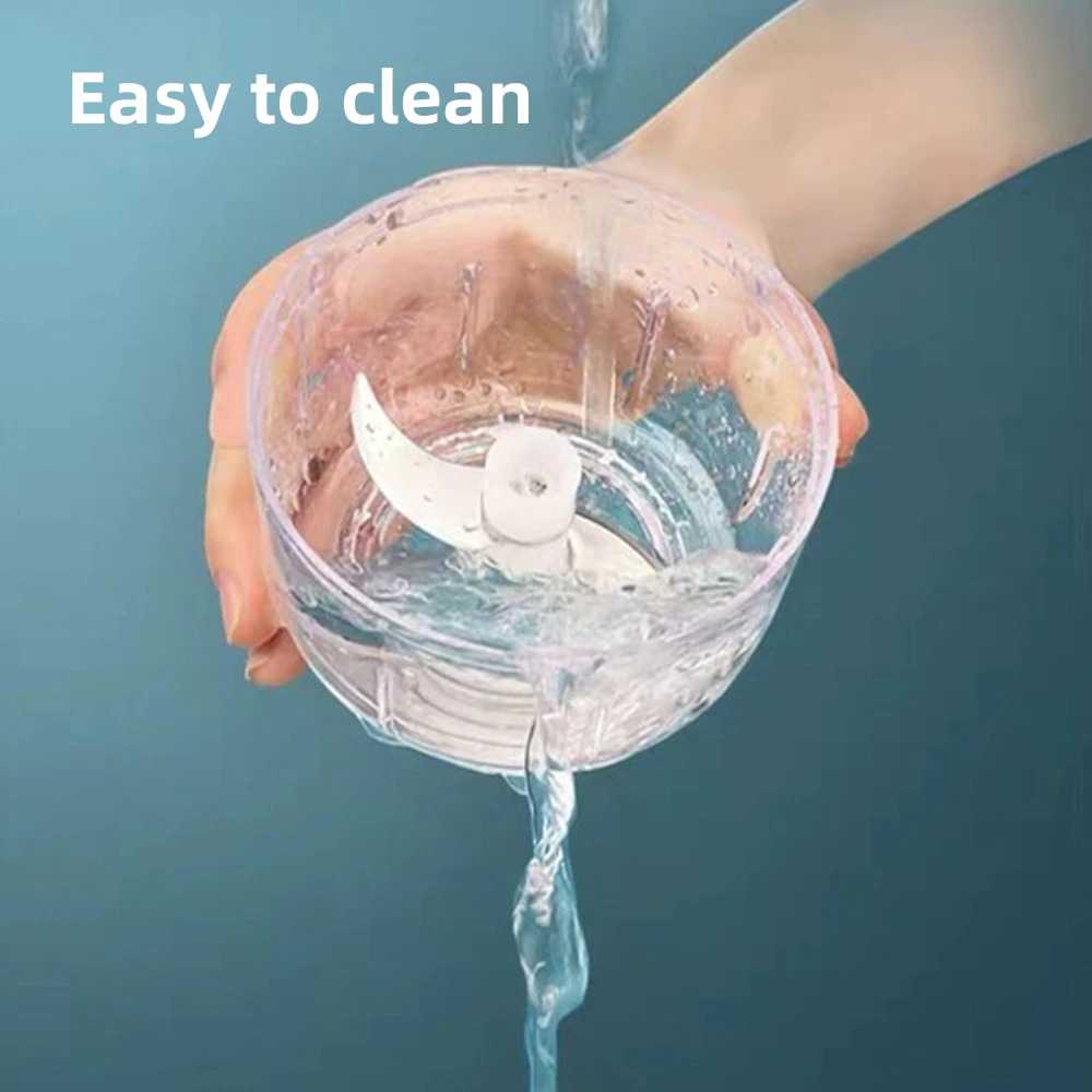 Promo Blender Portable Food Chopper Mini Elektrik Wireless USB 250ml ...