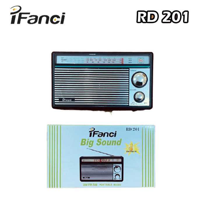 Jual iFanci RD201 Portable Radio AM FM SW | Jakmall.com
