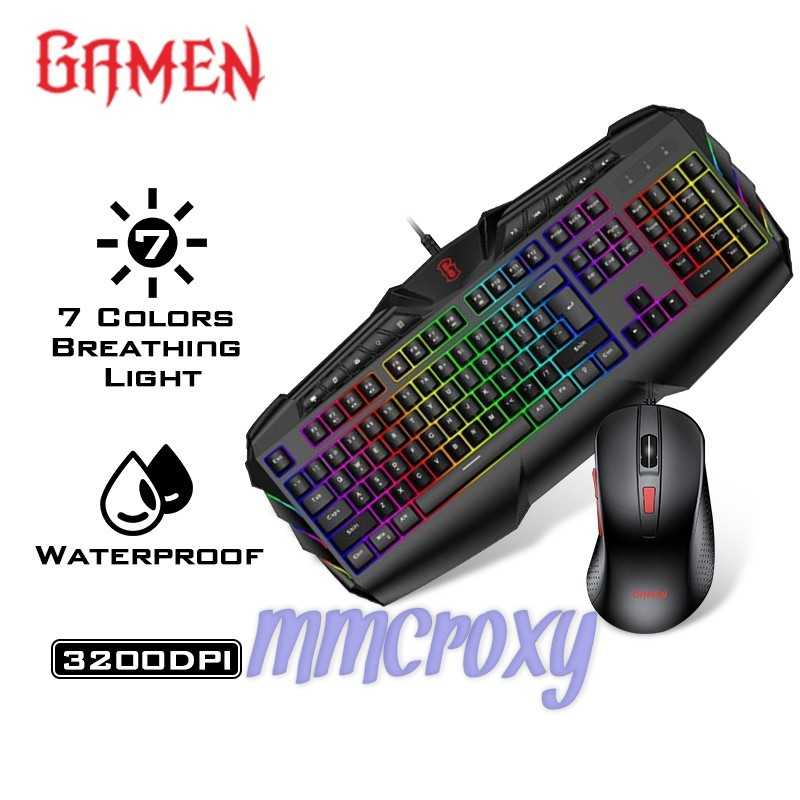 Jual Paket Gaming Keyboard & Mouse GAMEN Station Professional